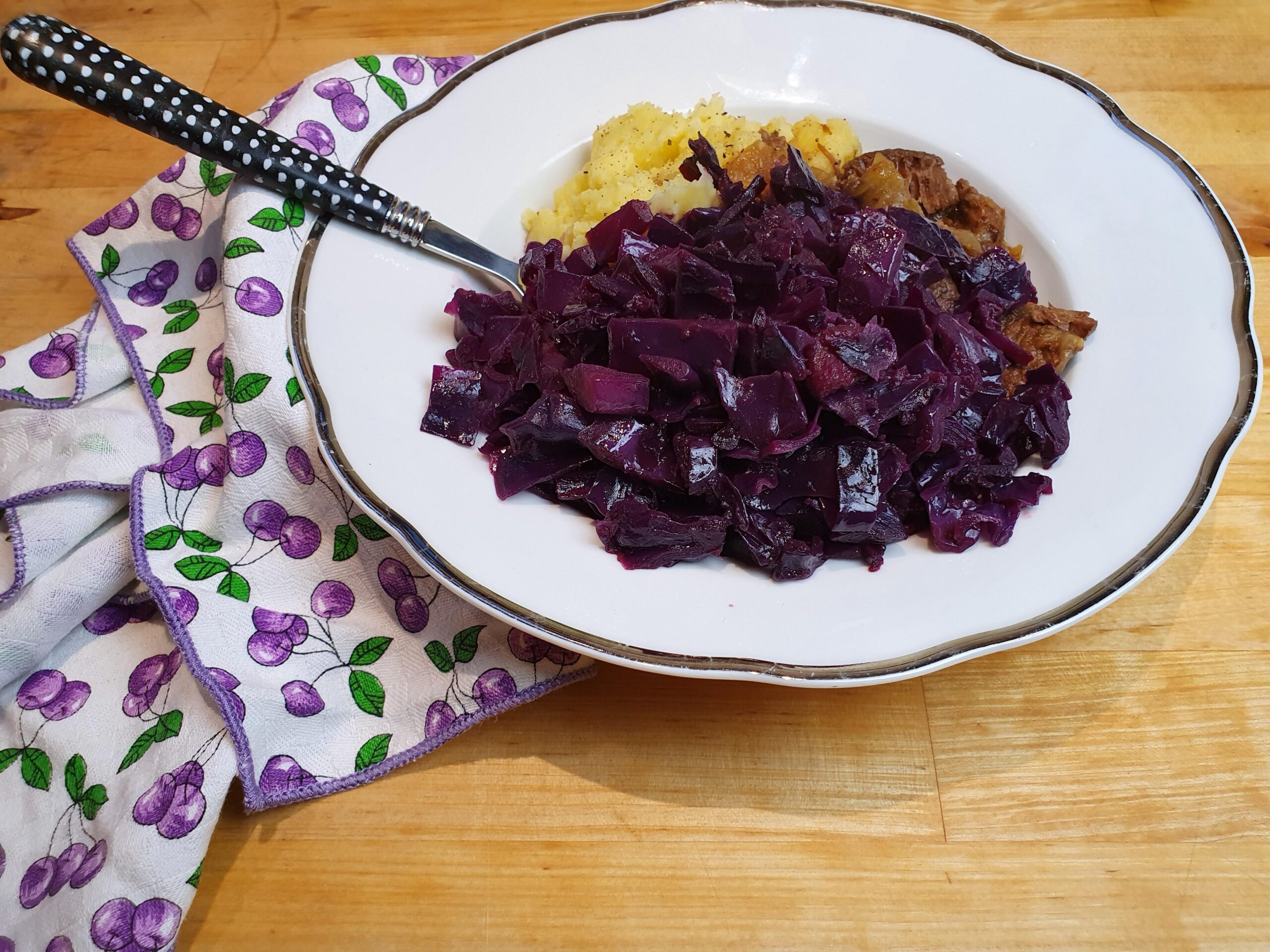 Rode kool- klassiek gestoofd met appelstroop - Kievitamines